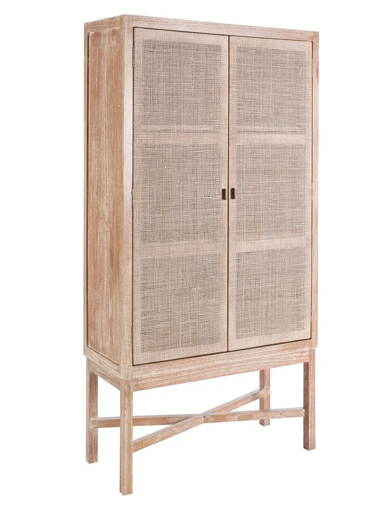 Armario de Madera Mindi Natural | Cala Regalos